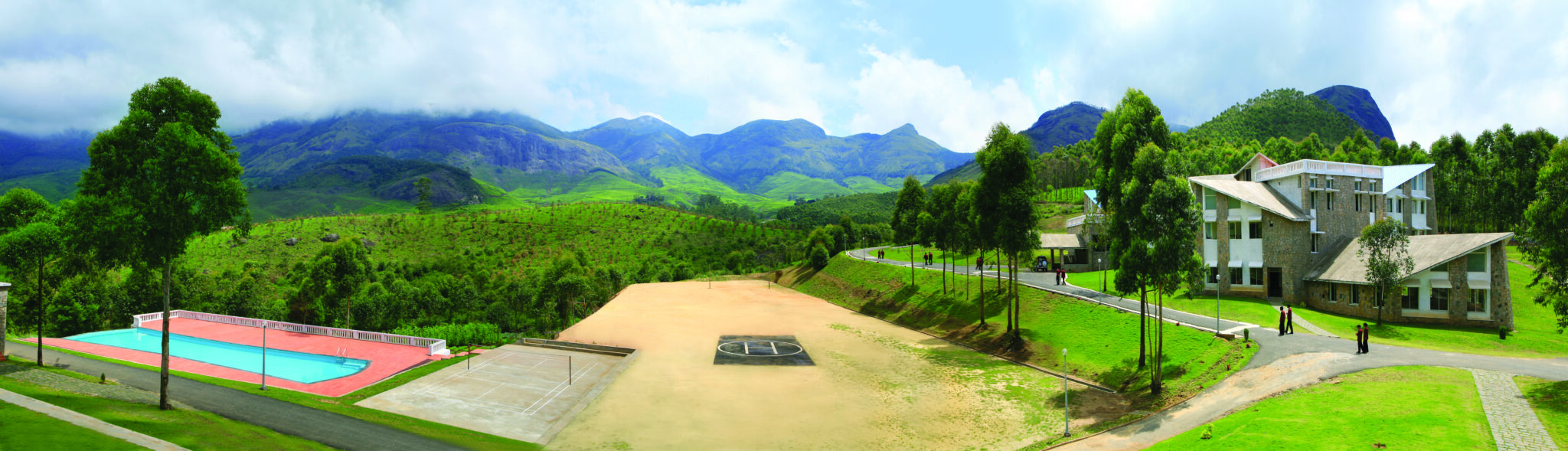 Sports Grounds – Badminton, Football – Munnar Catering College